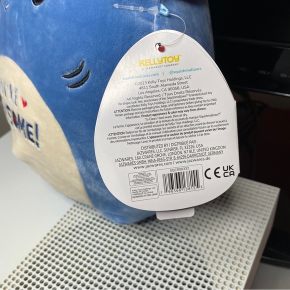 Squishmallows | Toys | 8 Inch Valentines Squishmallow Nitro The Hammer ...